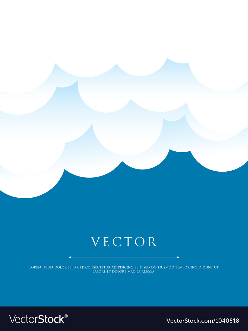 Sky Royalty Free Vector Image - VectorStock