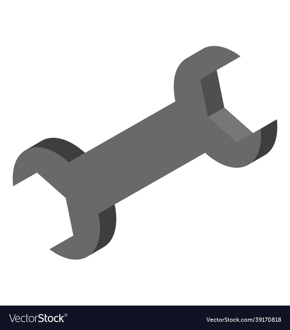 Spanner Royalty Free Vector Image - VectorStock