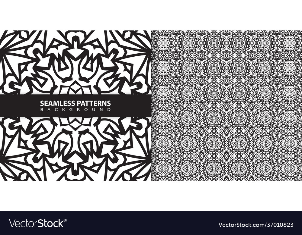 Classic batik seamless pattern background Vector Image