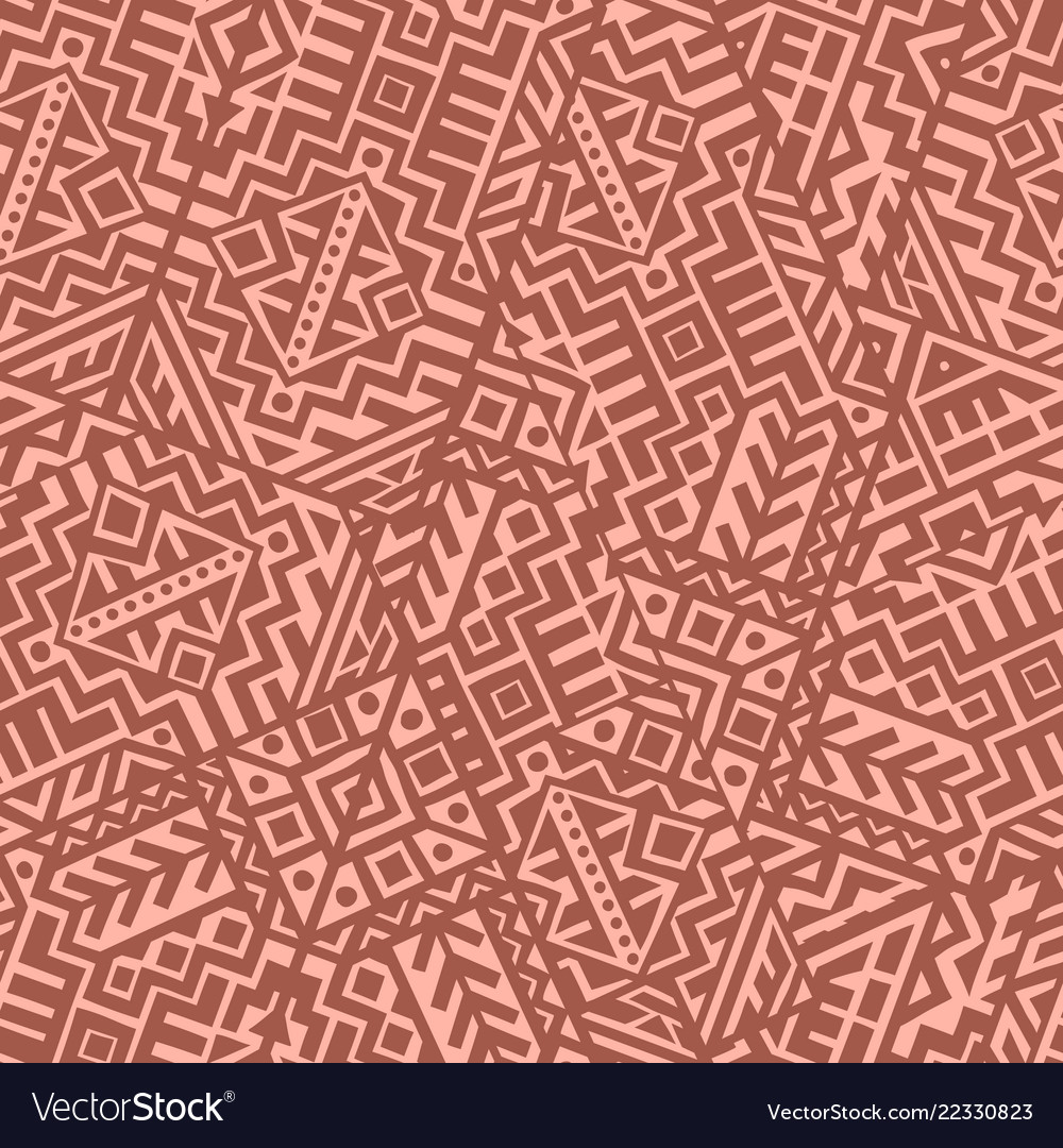Creative geometric seamless pattern Royalty Free Vector