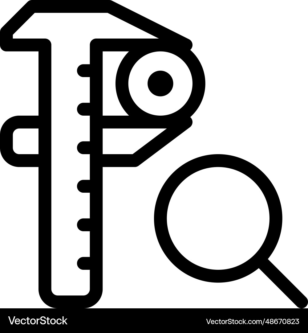 Fixing a screw to tighten with wrench Royalty Free Vector