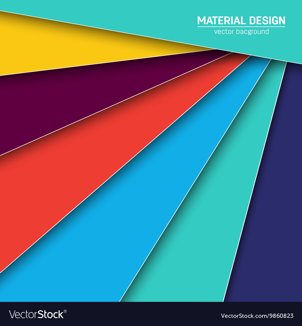 Material design background abstract Royalty Free Vector