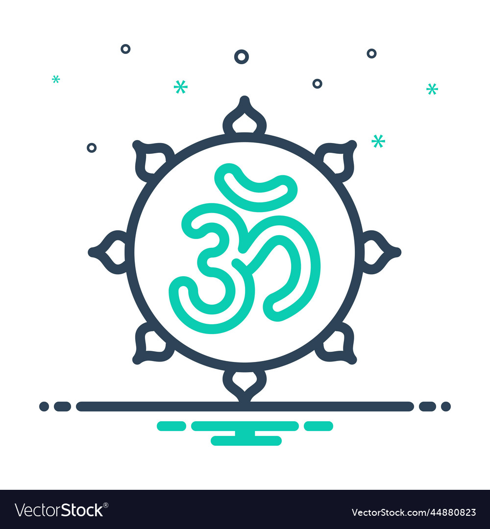 Om Royalty Free Vector Image - VectorStock