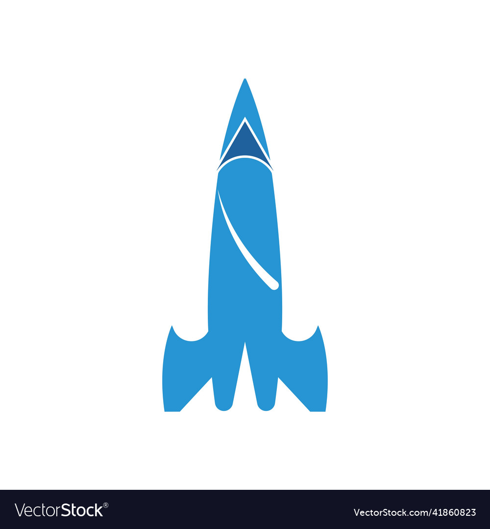 Rocket logo Royalty Free Vector Image - VectorStock