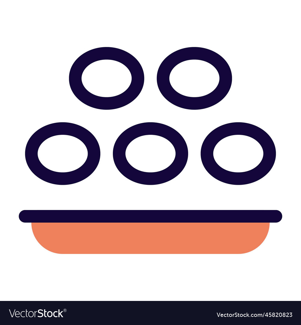Yummy panipuri common indian cuisine Royalty Free Vector Yummy panipuri common indian cuisine Royalty Free Vector