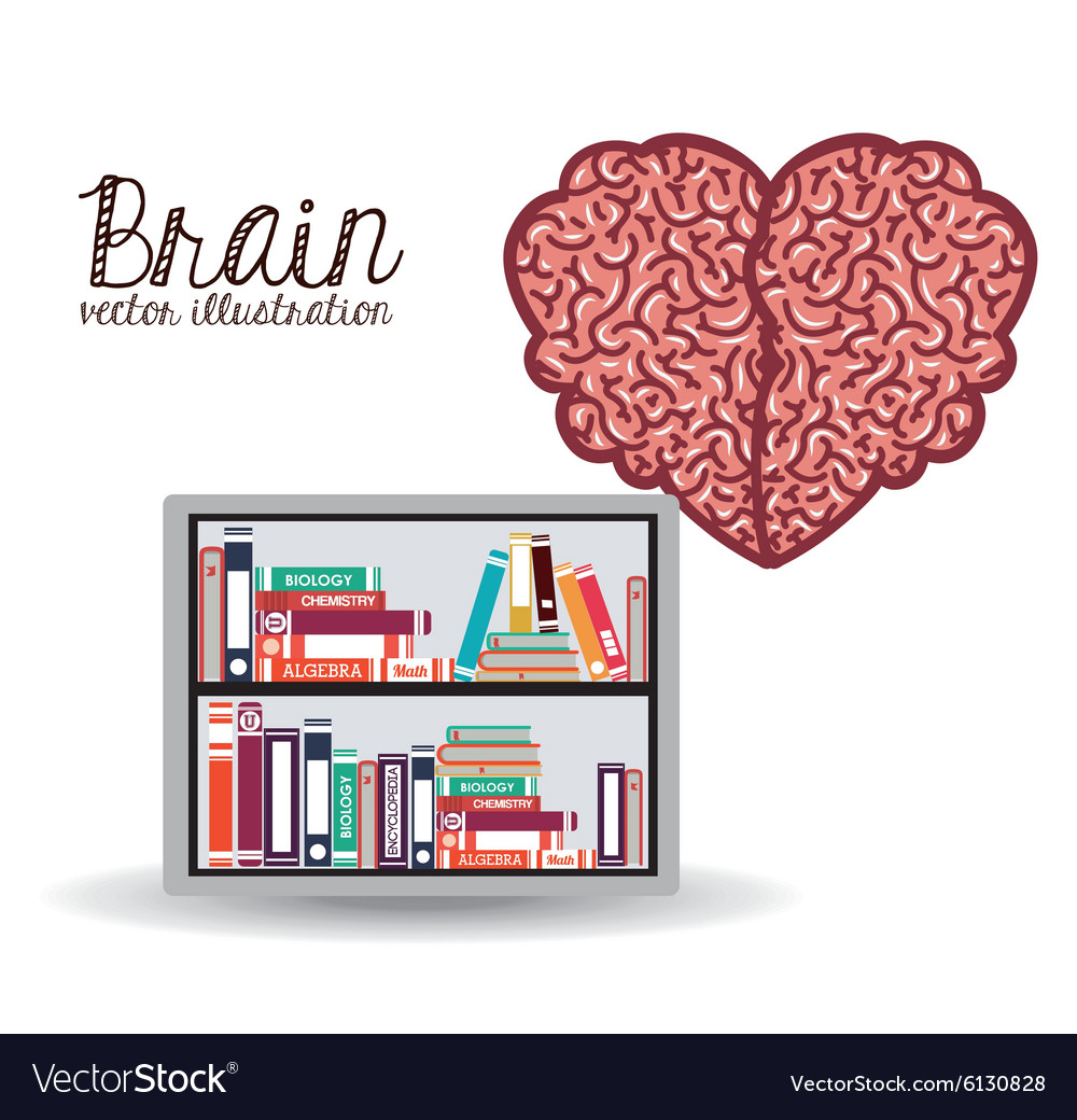 Brain design Royalty Free Vector Image - VectorStock