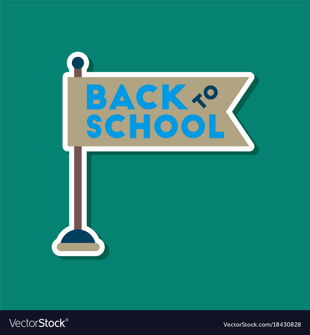 Paper Sticker On Stylish Background Back Vector Image