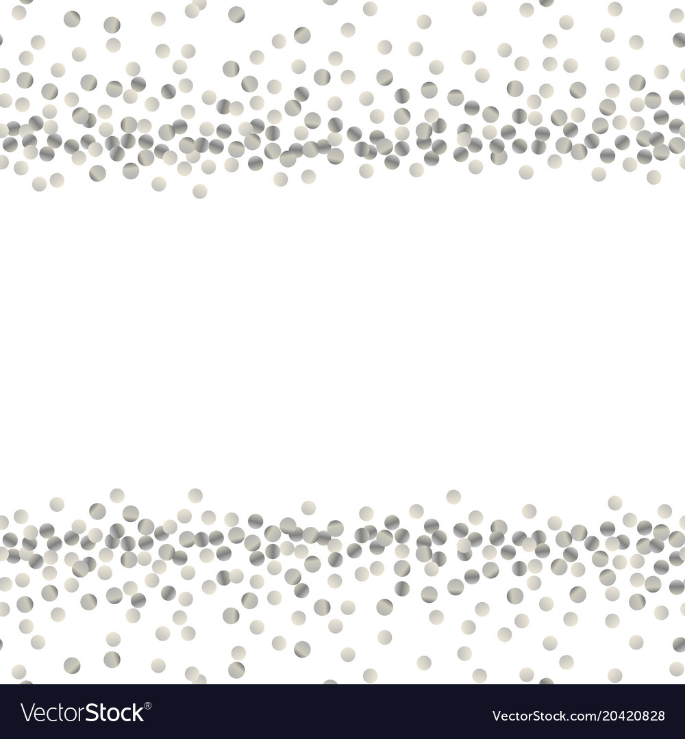 Silver dot5 Royalty Free Vector Image - VectorStock