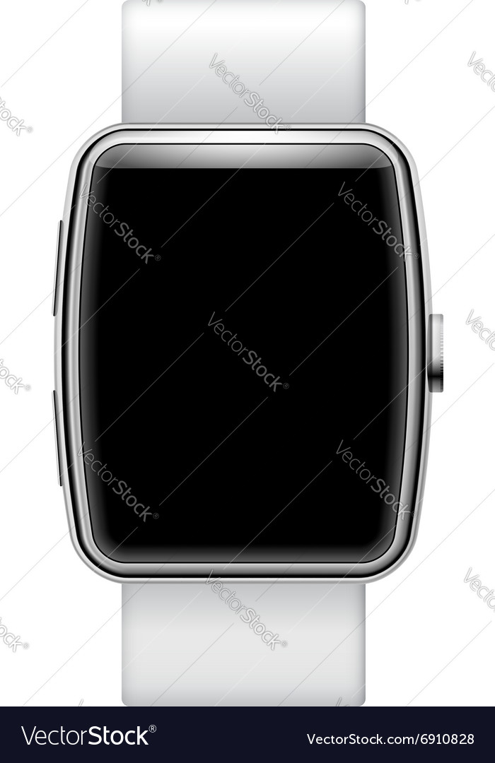 Smartwatch Royalty Free Vector Image - VectorStock