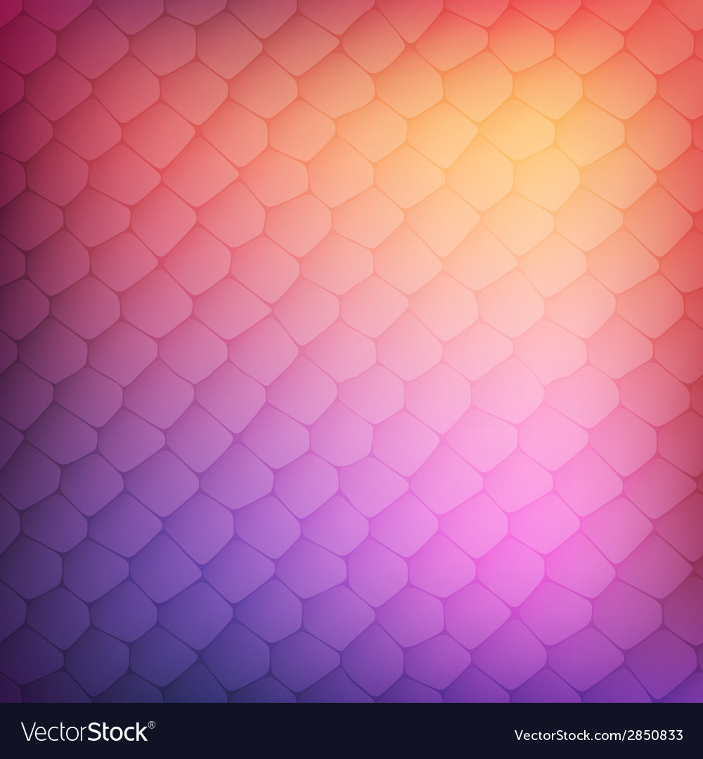 Abstract background colored cells Royalty Free Vector Image