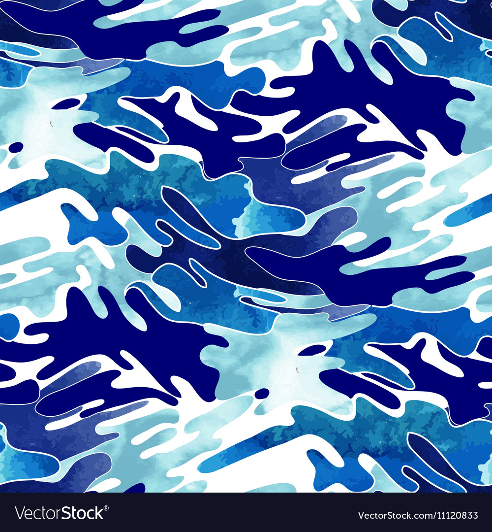 Abstract camouflage pattern Royalty Free Vector Image