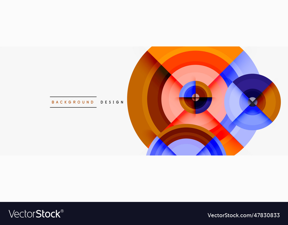 Circle pattern background abstract backgrounds Vector Image