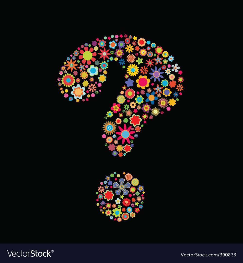 Question mark Royalty Free Vector Image - VectorStock