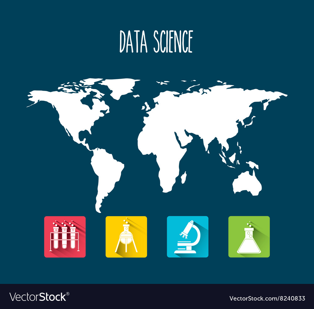 Science lab design Royalty Free Vector Image - VectorStock