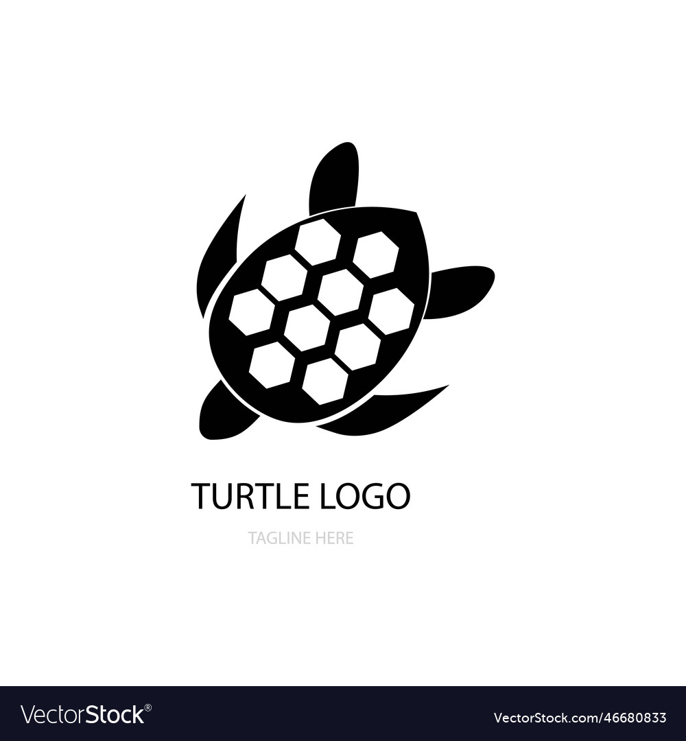 Turtle logo Royalty Free Vector Image - VectorStock