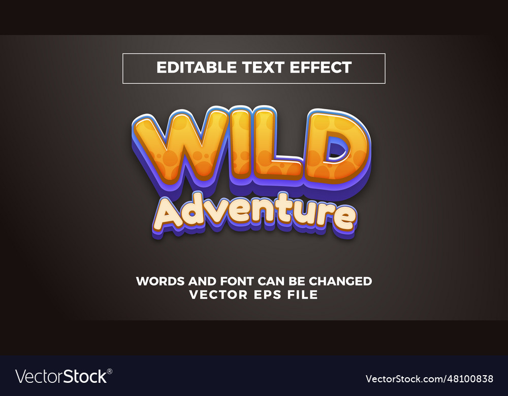 Boss editable text effect Royalty Free Vector Image Boss editable text effect Royalty Free Vector Image