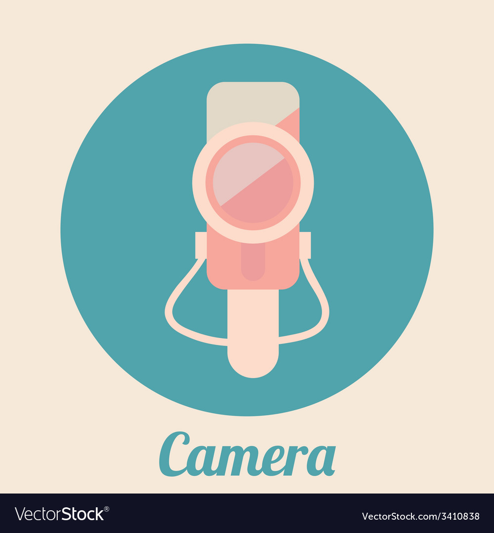 Camera design Royalty Free Vector Image - VectorStock