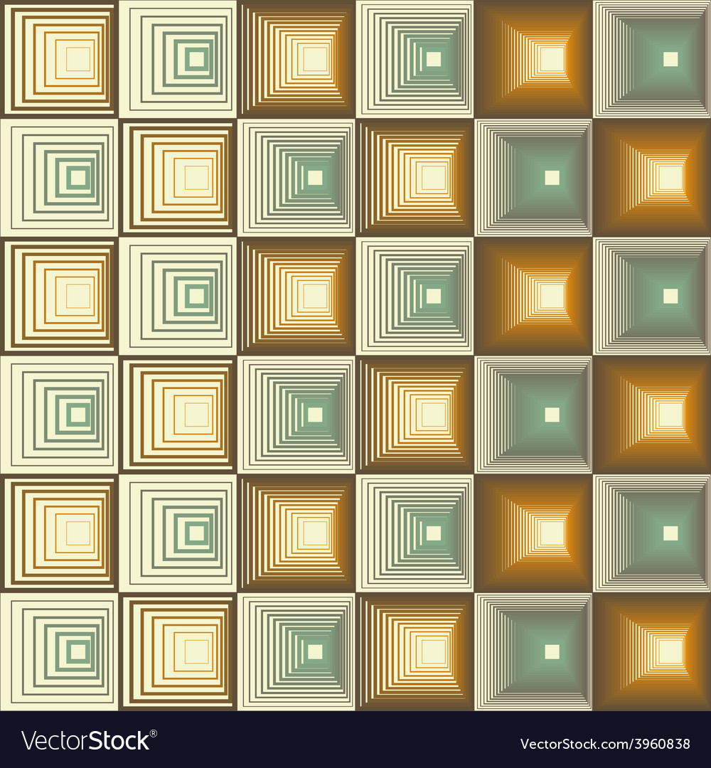 Three seamless retro patterns Royalty Free Vector Image