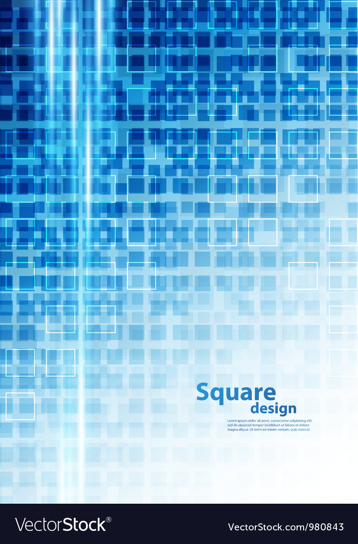 Background with squares Royalty Free Vector Image