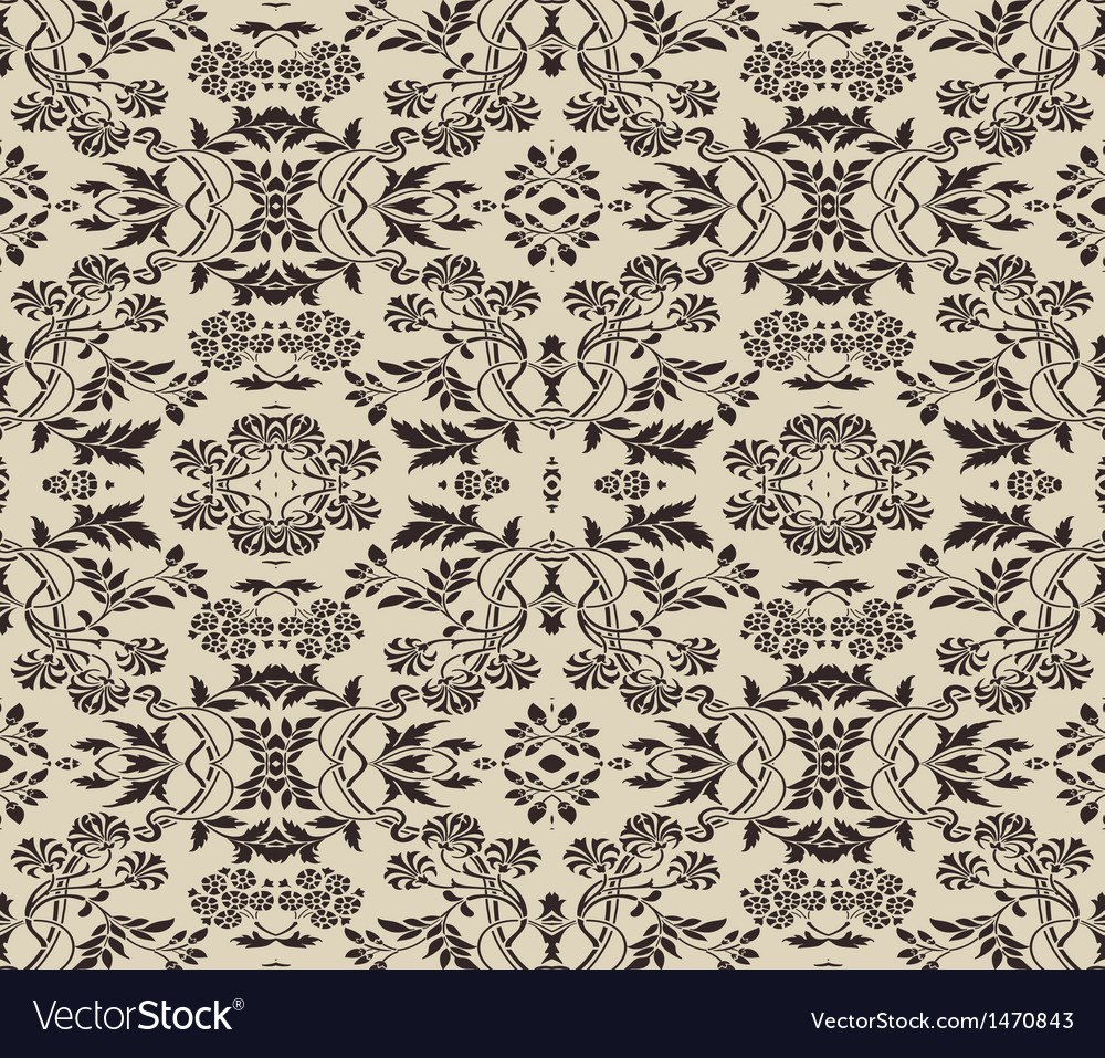 Baroque background Royalty Free Vector Image - VectorStock