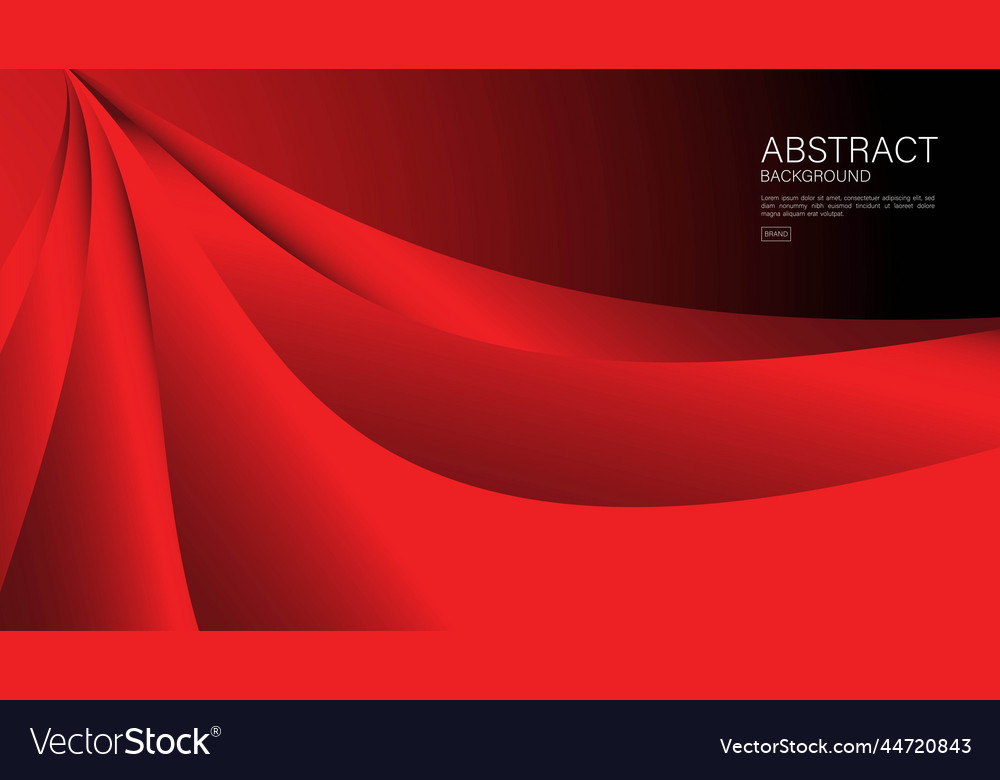 Red abstract wave background wave pattern Vector Image