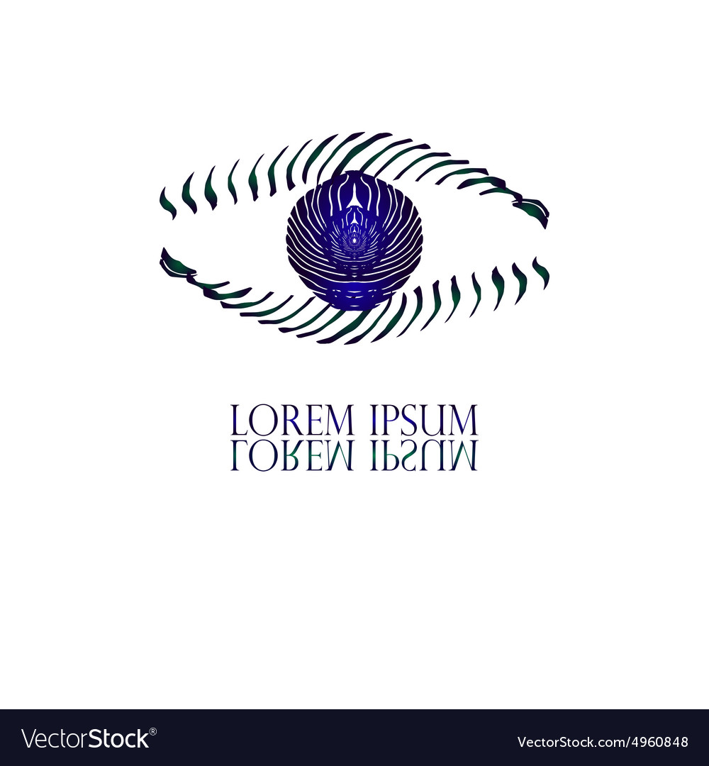 Eye logo Royalty Free Vector Image - VectorStock