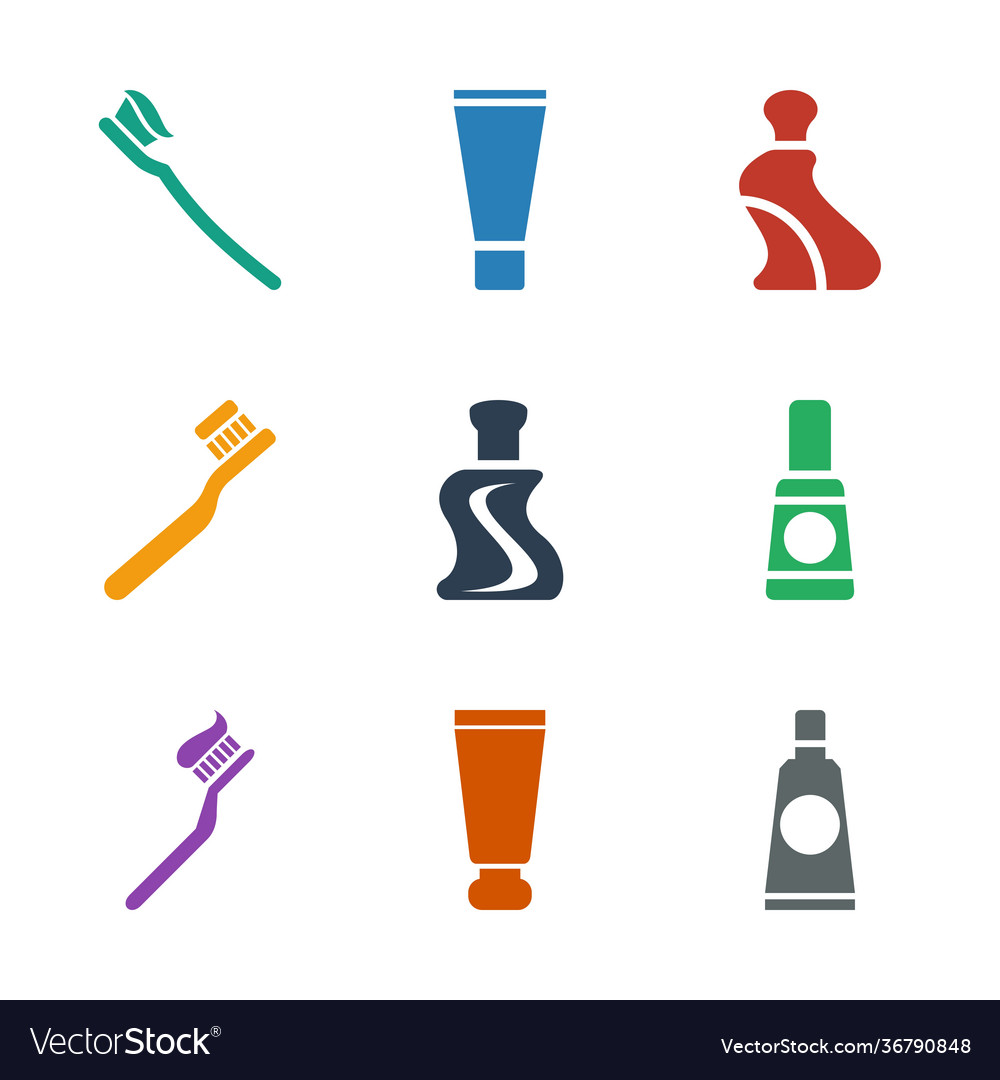 Paste icons Royalty Free Vector Image - VectorStock