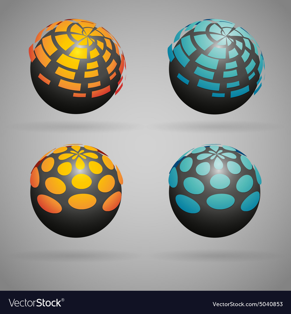 Spheres Royalty Free Vector Image - VectorStock