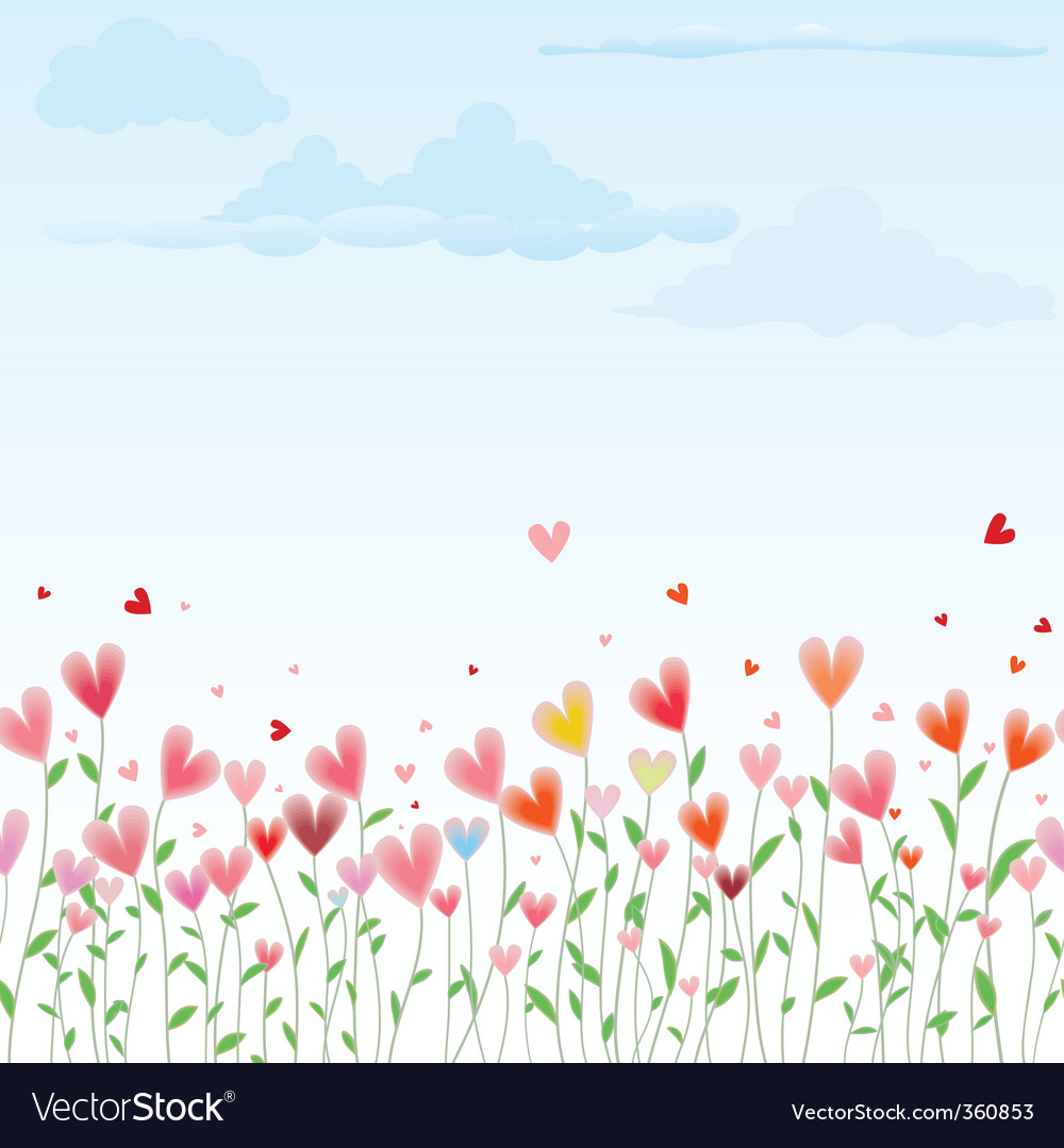 Valentines background Royalty Free Vector Image