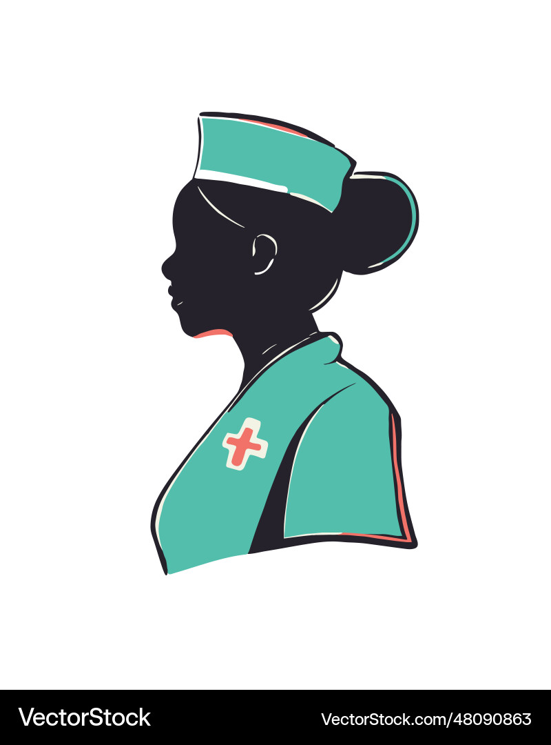 Pay tribute to nurses compassion and care Vector Image