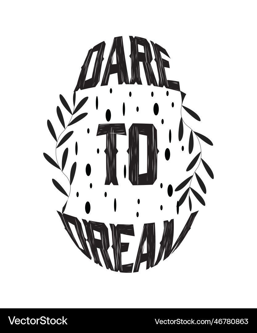 Quote lettering text typography t shirt design Vector Image