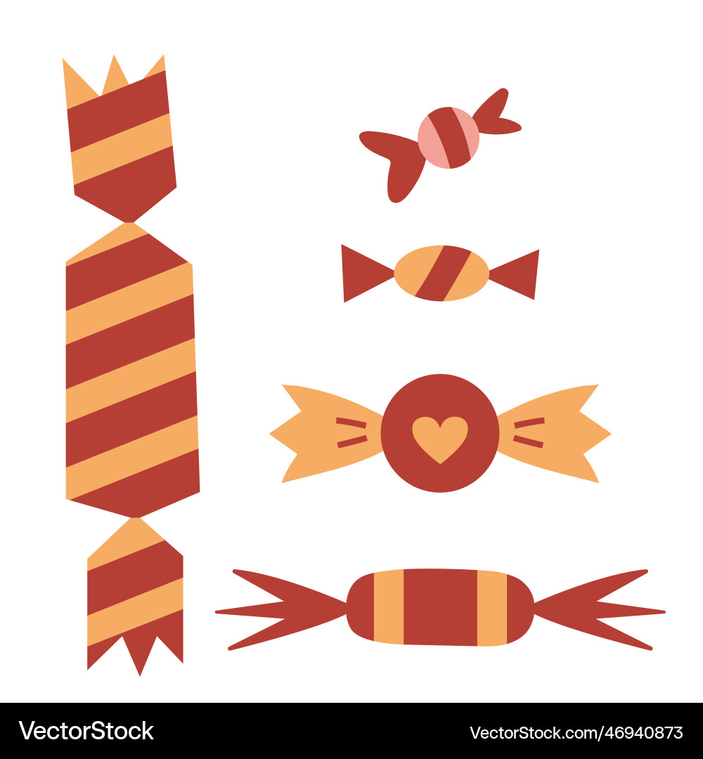 Object cartoon style trendy modern isolated on Vector Image