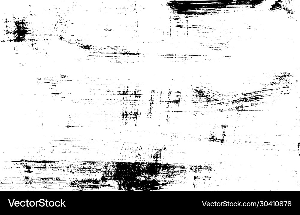 Grunge ink texture on paper black print 7 Vector Image