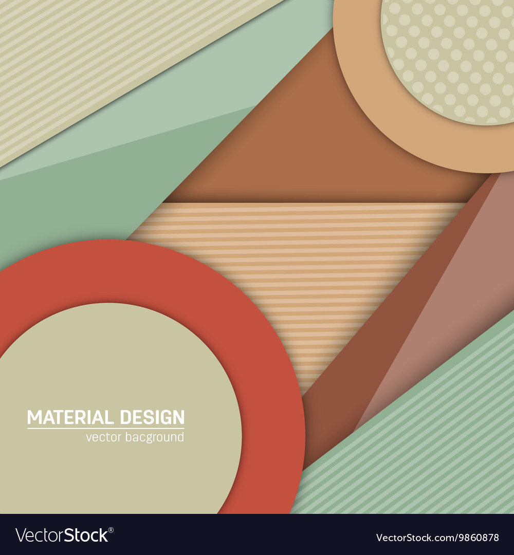 Material design background abstract Royalty Free Vector