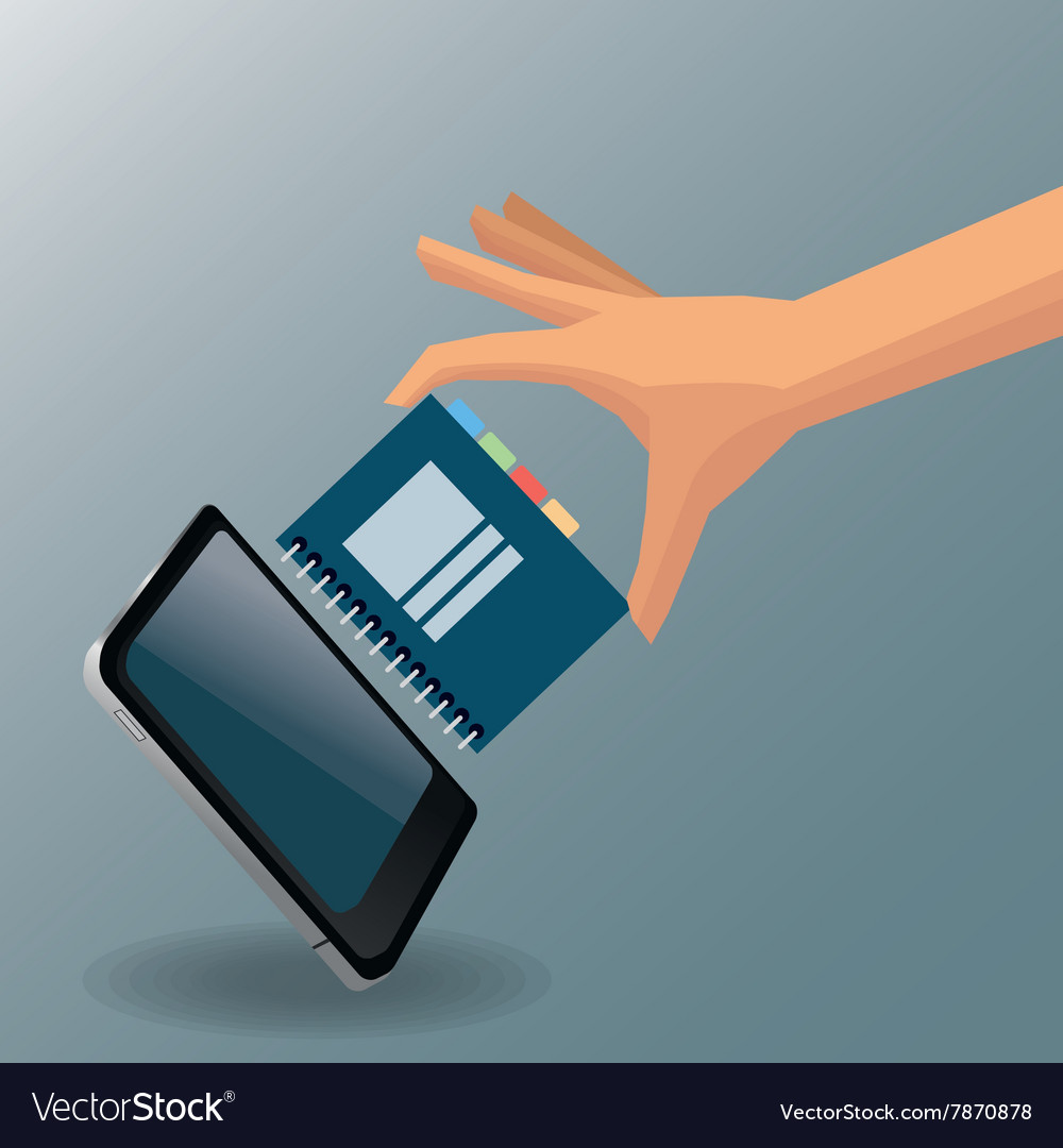 Mobile tools design Royalty Free Vector Image - VectorStock