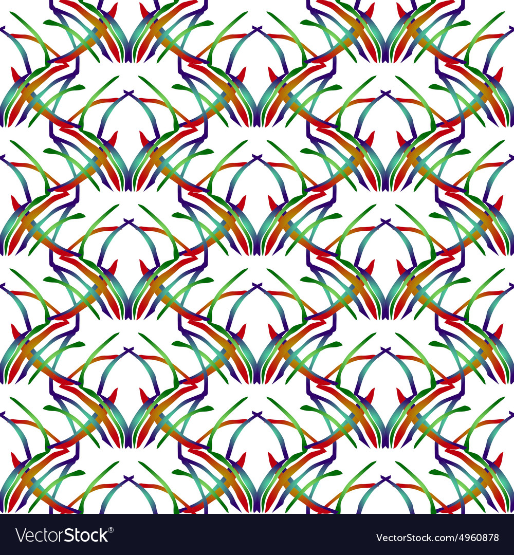 Rainbow pattern Royalty Free Vector Image - VectorStock