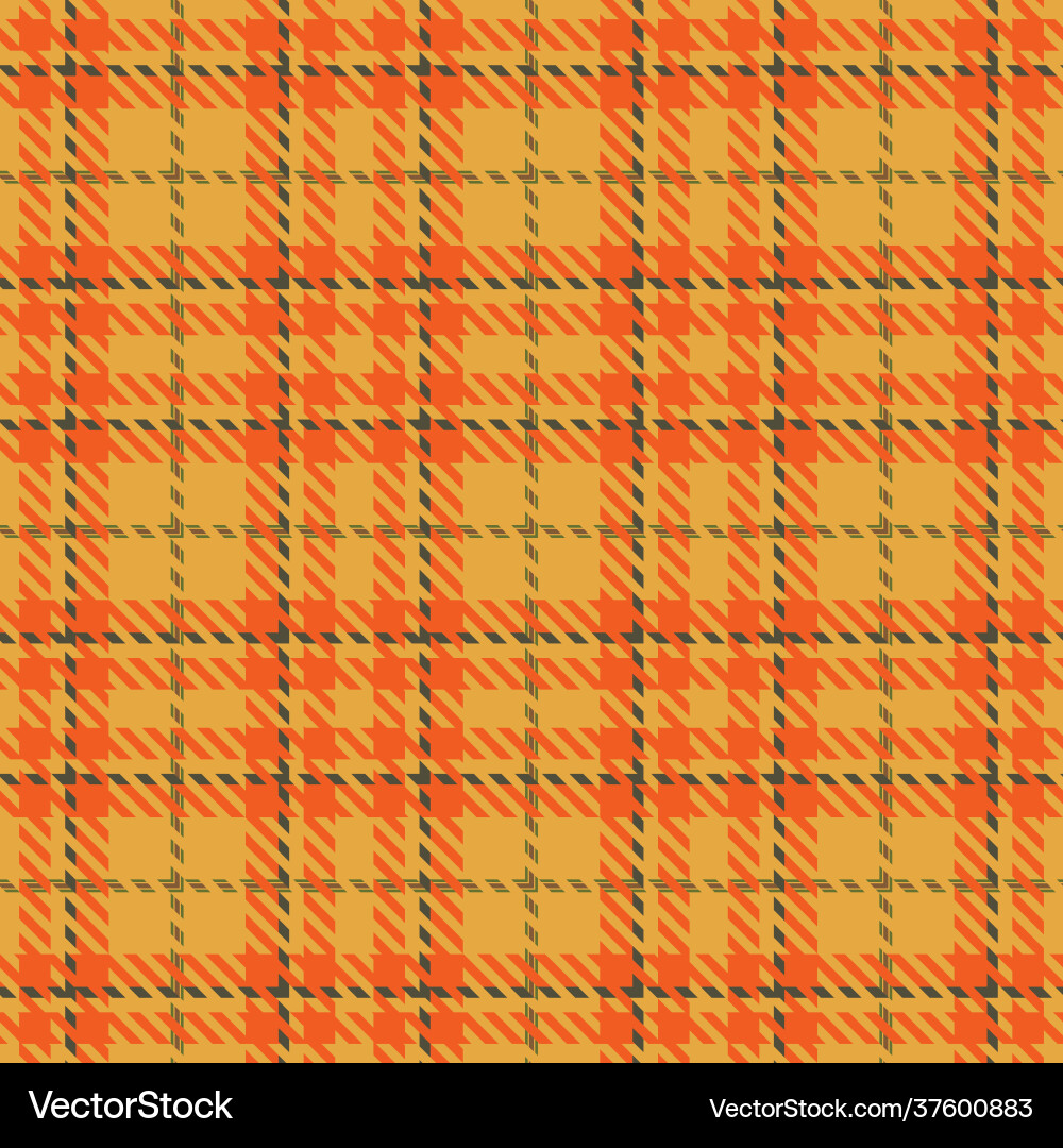 Autumn tartan seamless pattern background Vector Image