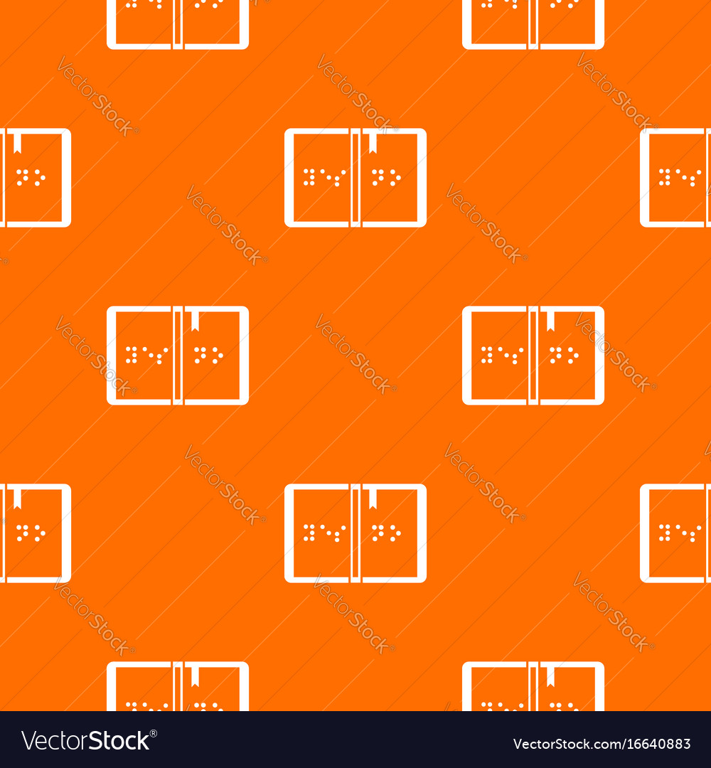Braille pattern seamless Royalty Free Vector Image