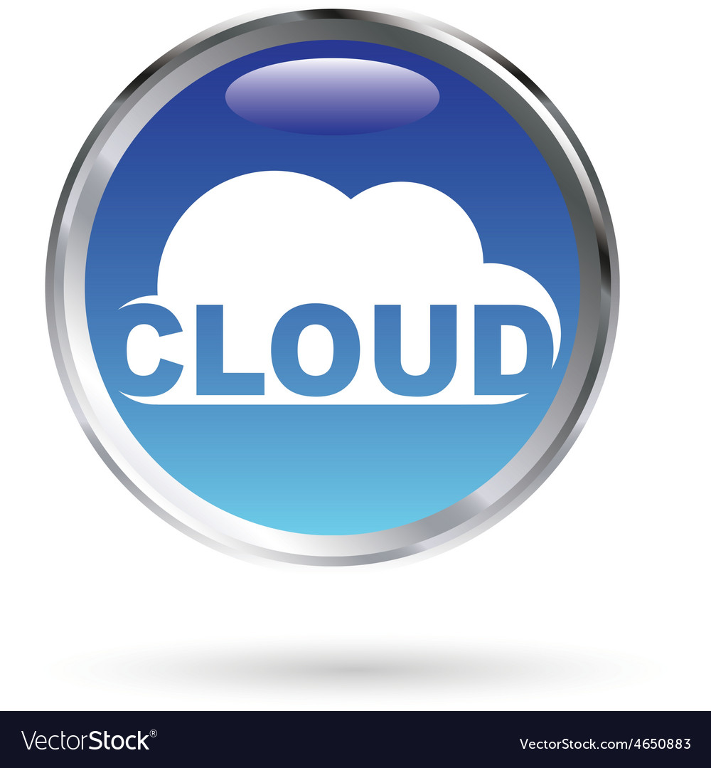 Cloud5 resize Royalty Free Vector Image - VectorStock
