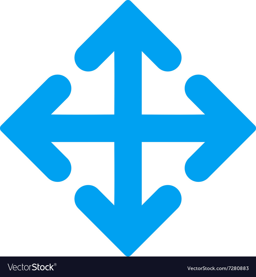 Direction variants icon Royalty Free Vector Image