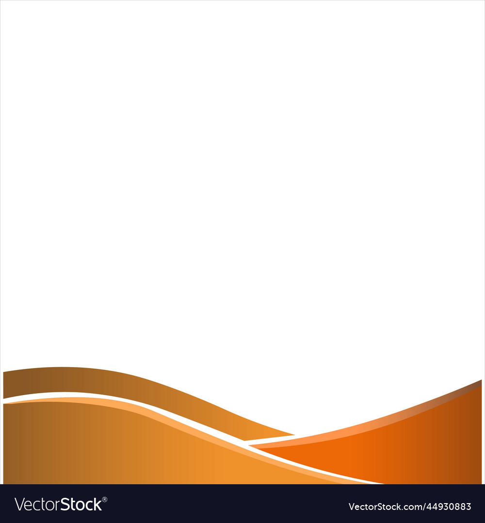 Header footer Royalty Free Vector Image - VectorStock