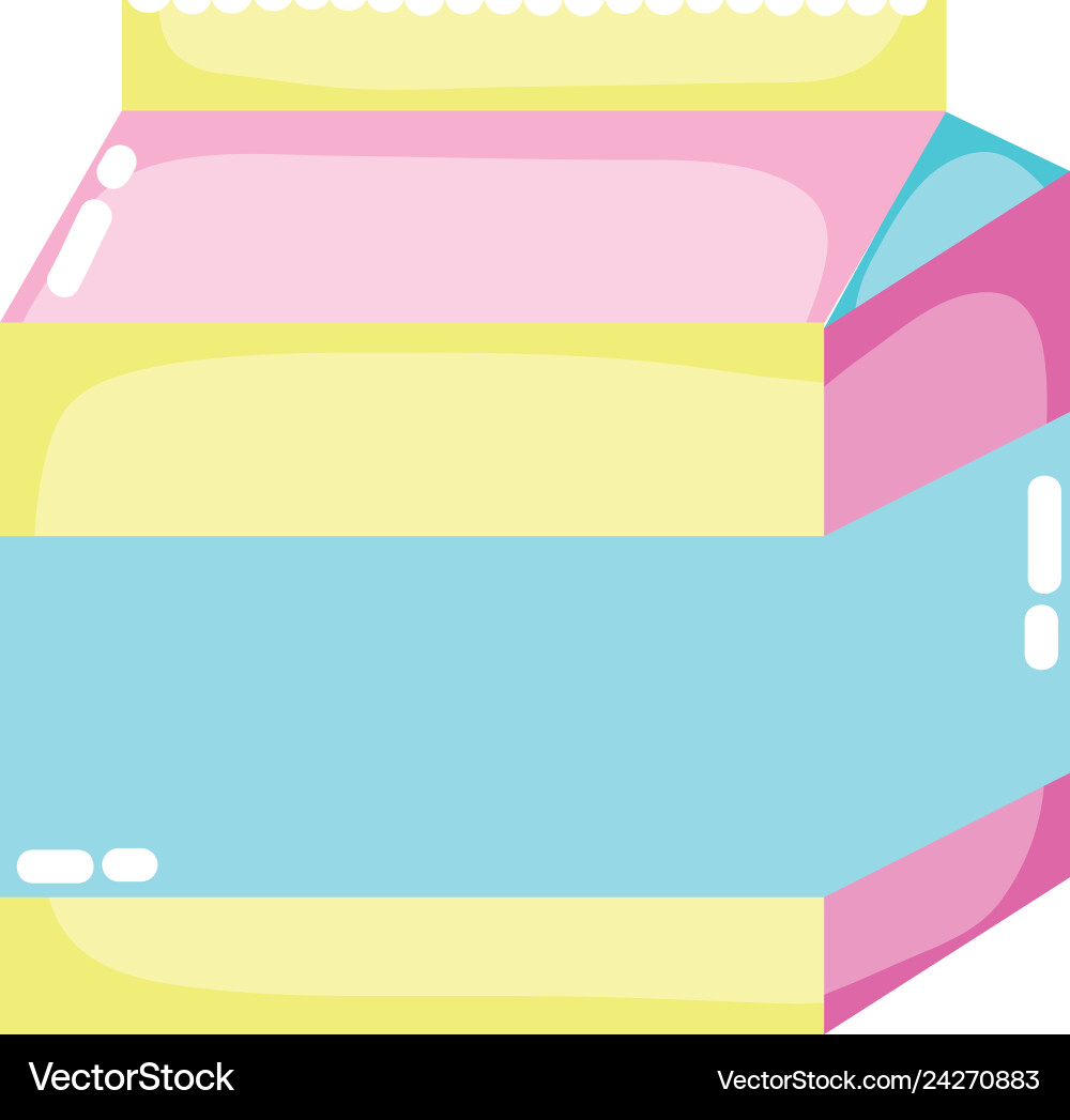 Healthy milk box fresh drink Royalty Free Vector Image