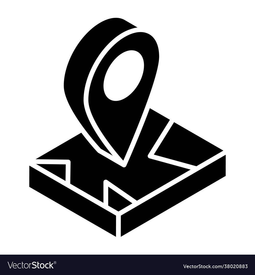 Map location Royalty Free Vector Image - VectorStock