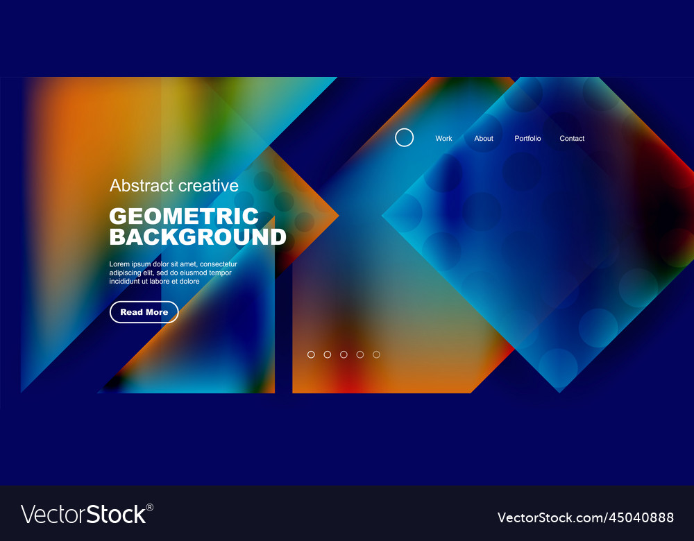 Triangle abstract background Royalty Free Vector Image