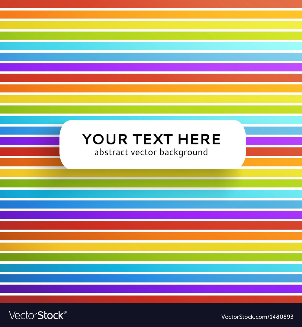 Abstract rainbow background Royalty Free Vector Image