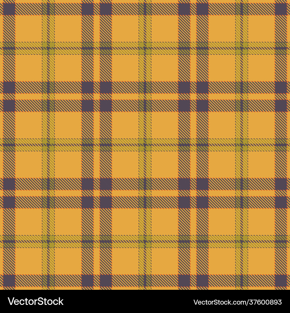 Autumn tartan seamless pattern background Vector Image