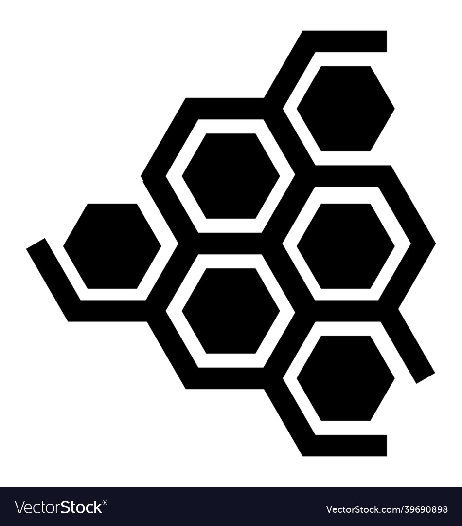 Molecular structure Royalty Free Vector Image - VectorStock