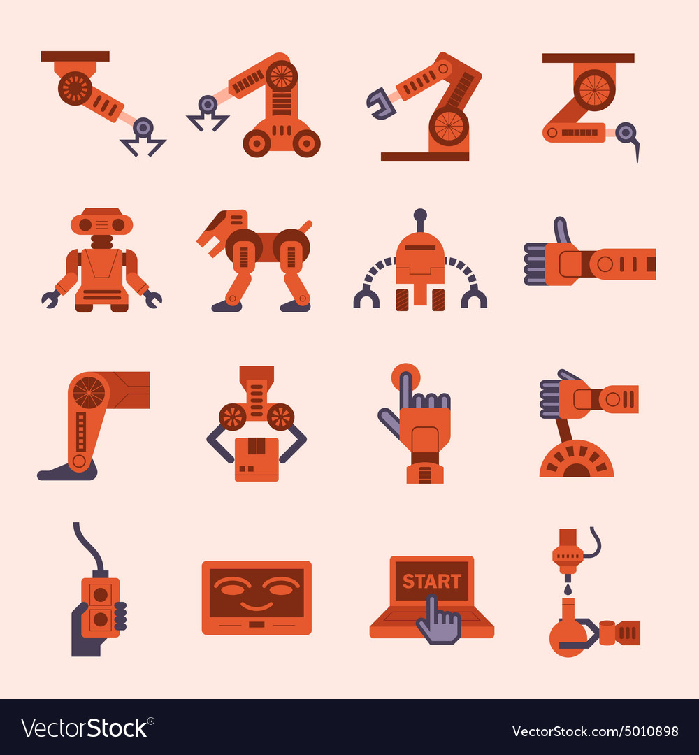 Robot Royalty Free Vector Image - VectorStock