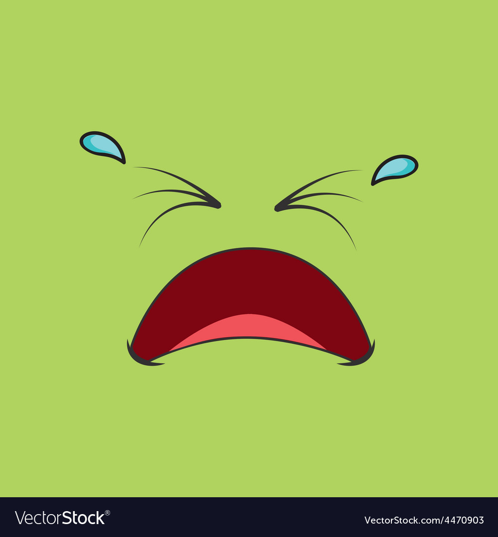 Comic faces Royalty Free Vector Image - VectorStock