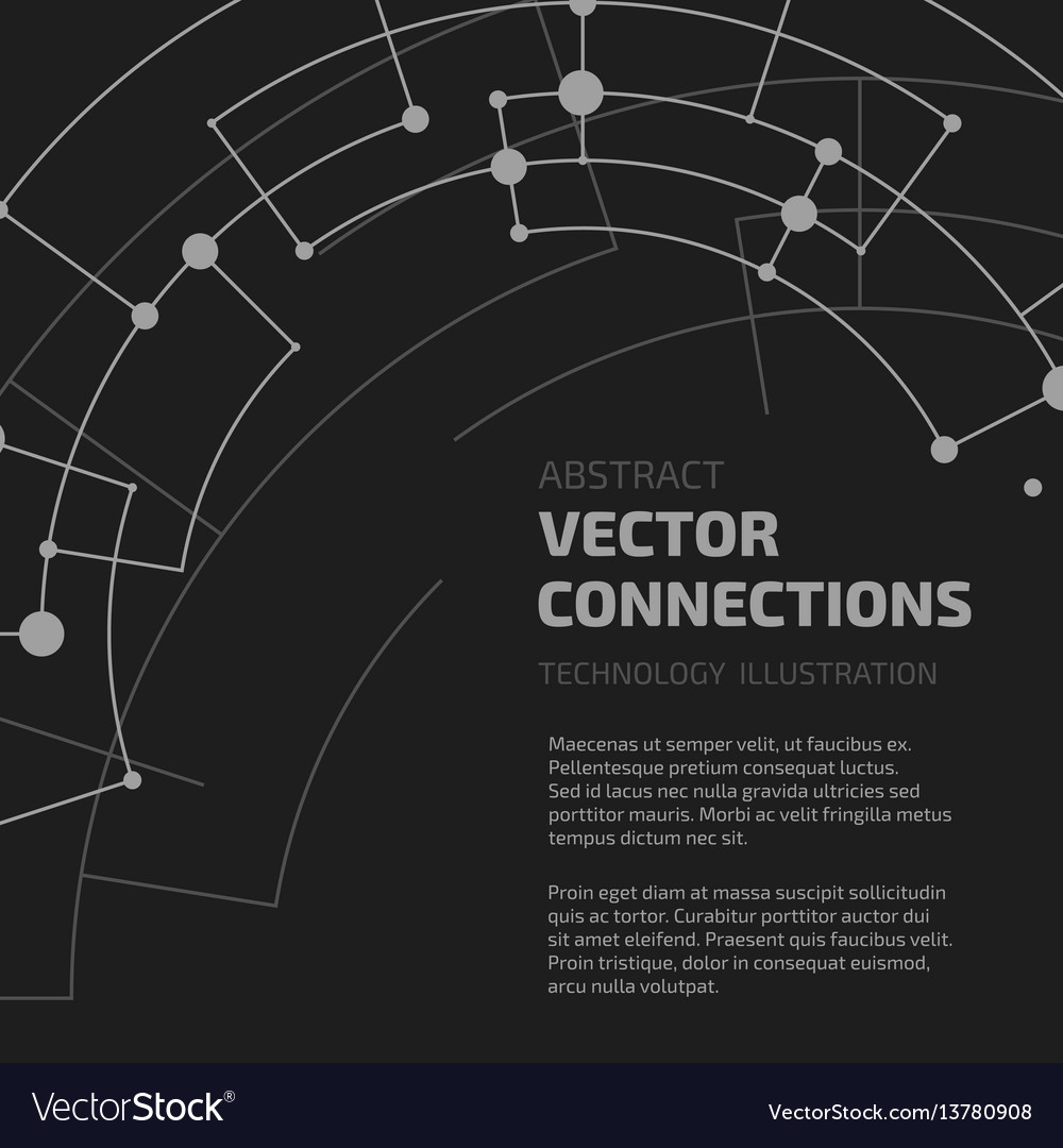 Abstract circle lines Royalty Free Vector Image